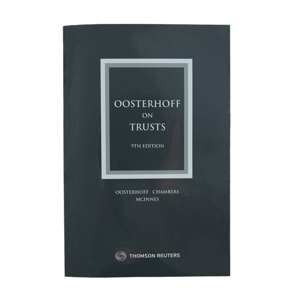 9780779891085 / Oosterhoff 9E - Final Sale / Oosterhoff On Trusts / TX